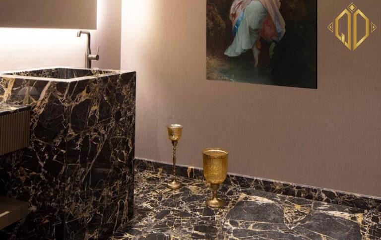Vẻ Đẹp Sang Trọng Của Portoro Marble - Đá Thạch Anh Đẳng Cấp Từ Quang ...